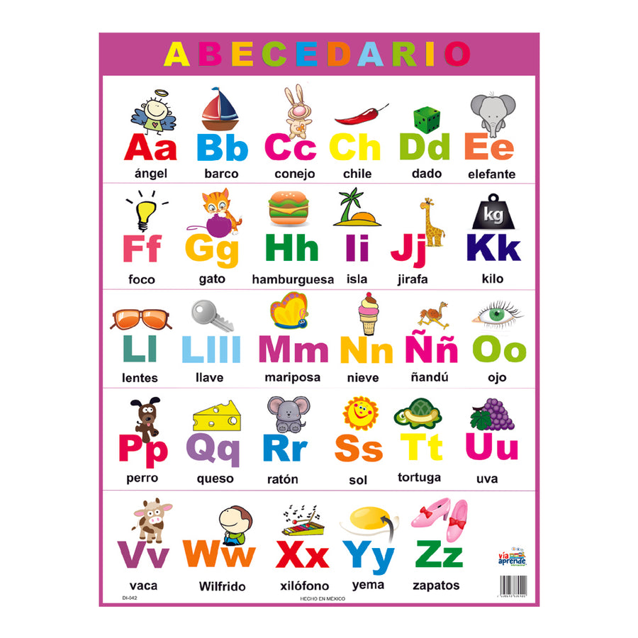 Abecedario | Tienda Silvia García Velázquez